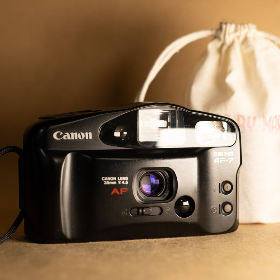 Canon Sure Shot AF-7 35mm Film Camera with Roll of Film – Cameras By ...