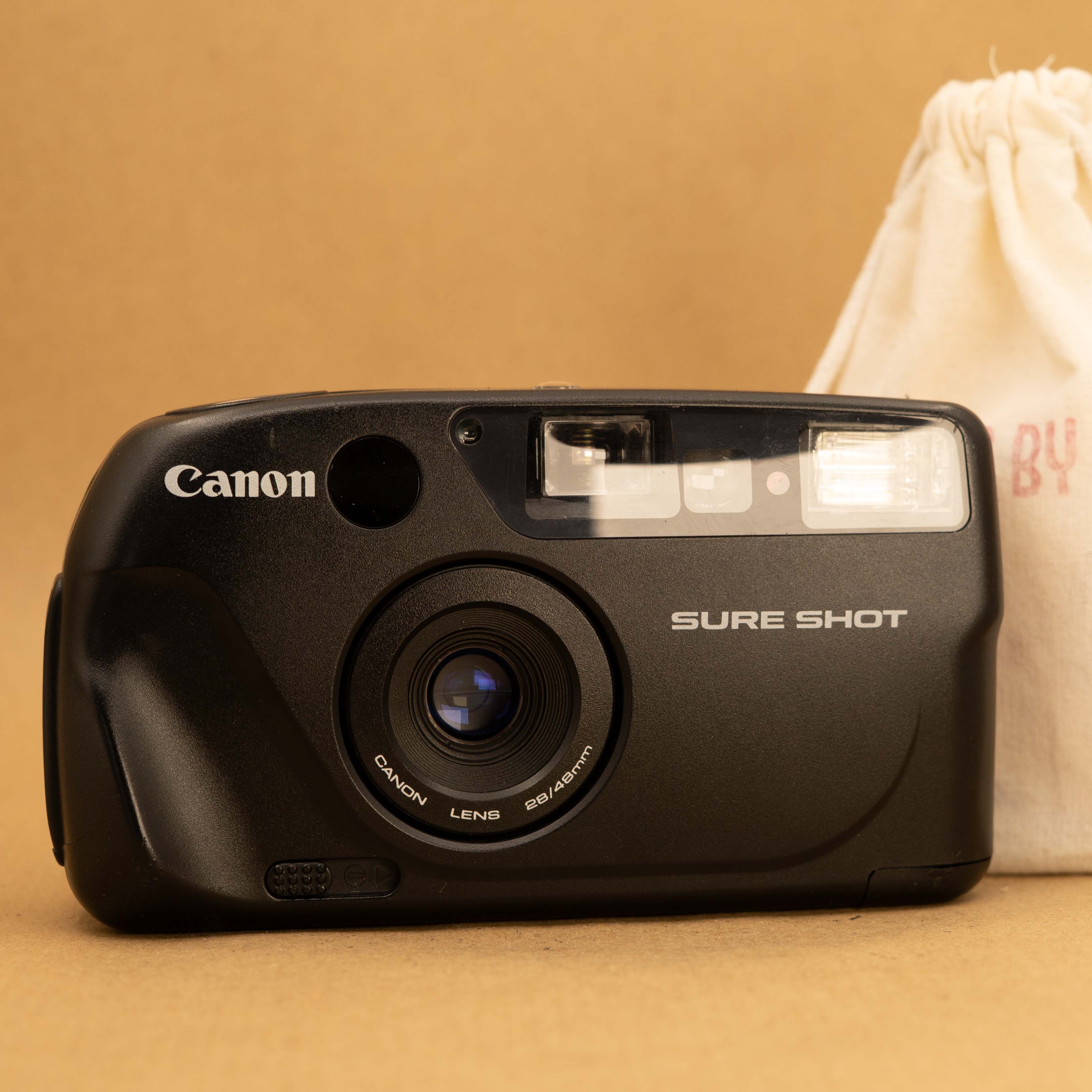 Canon Sure Shot Point and Shoot 35mm Film Camera – Cameras By Max Ltd
