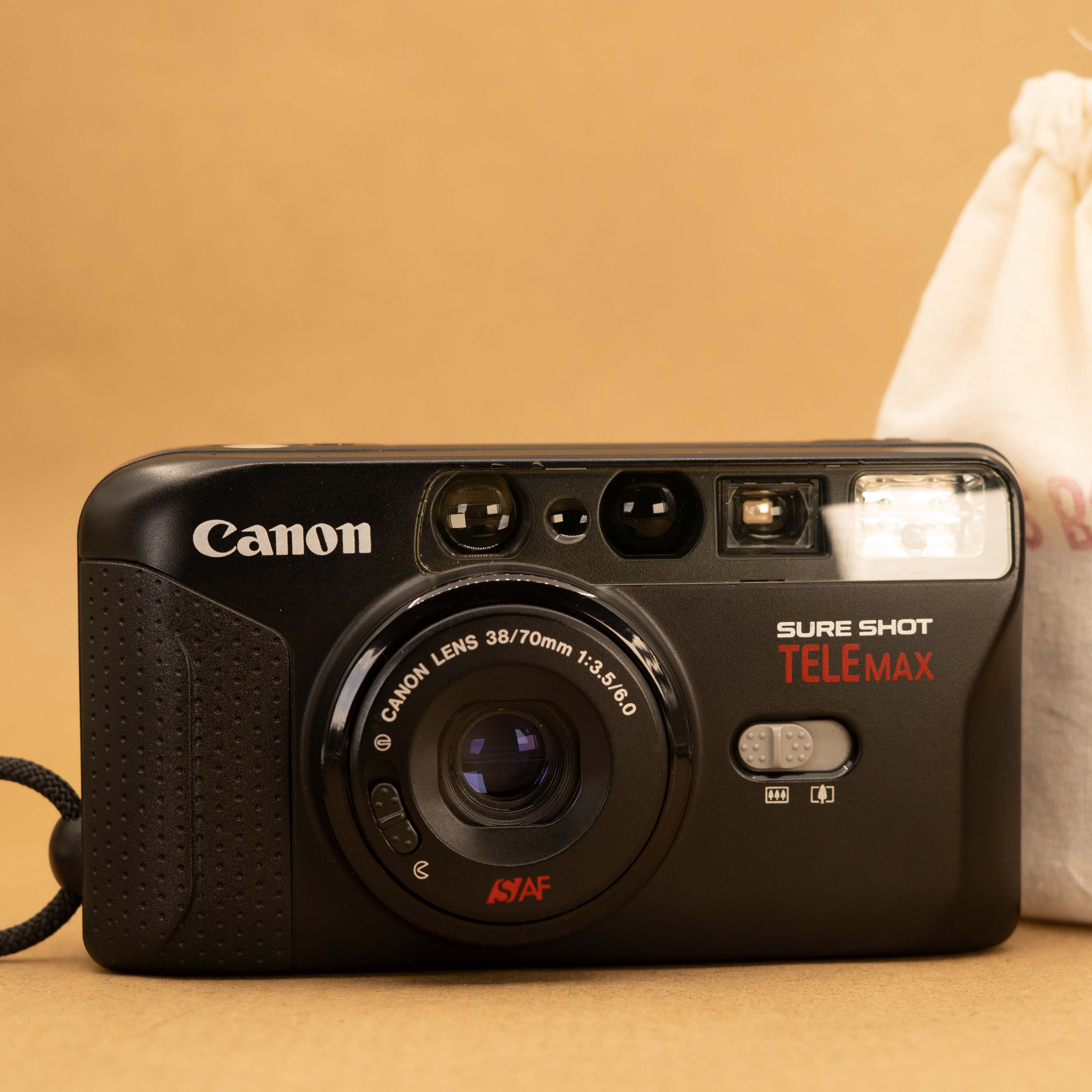 Canon Sure Shot Telemax with Roll of Film – Cameras By Max Ltd