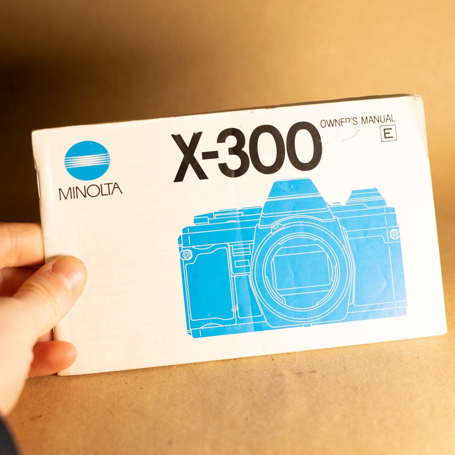 Original Minolta X-300 Instruction Manual – Cameras By Max Ltd