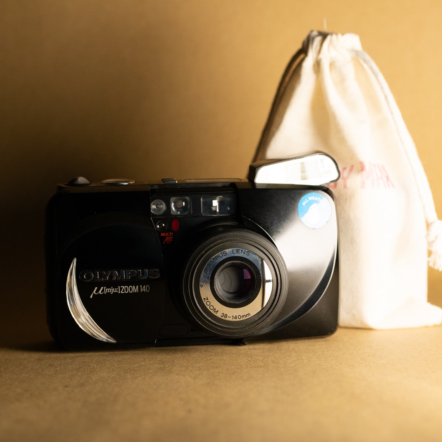 Olympus Mju Zoom 140 35mm Point and Shoot Camera - Refurbished ...