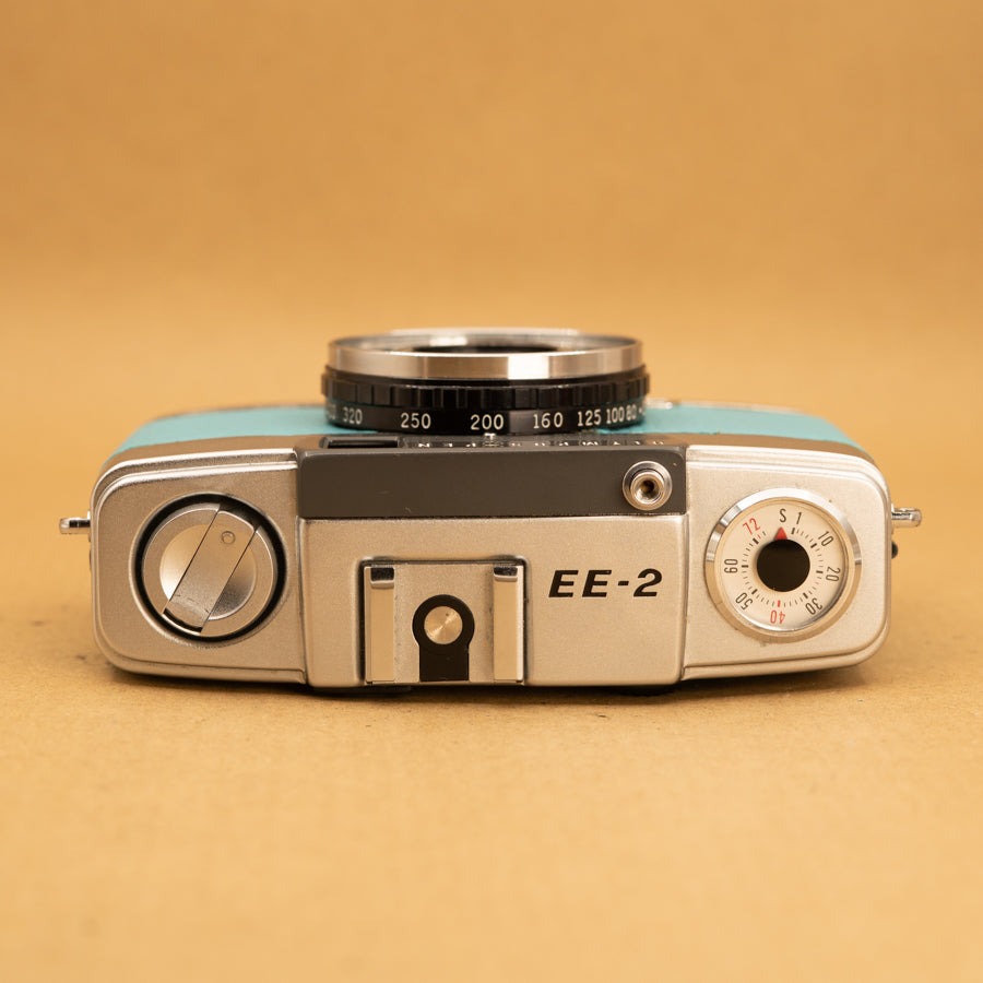 Turquoise Olympus Pen EE-2 Half-frame 35mm Film Camera - Refurbished ...