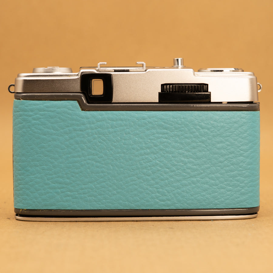 Turquoise Olympus Pen EE-2 Half-frame 35mm Film Camera - Refurbished ...