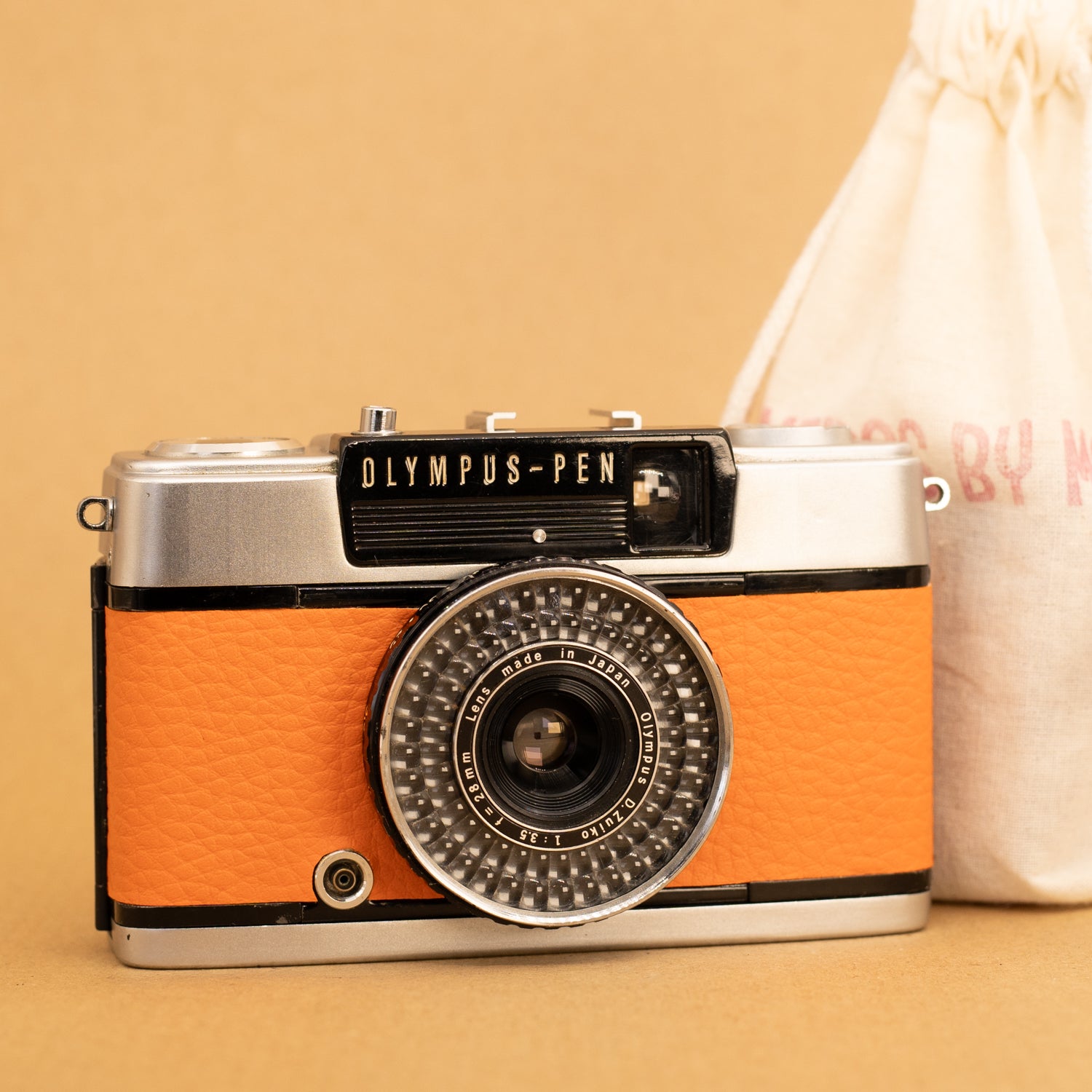 Orange Olympus Pen EE-2 Half-frame 35mm Film Camera - Refurbished ...