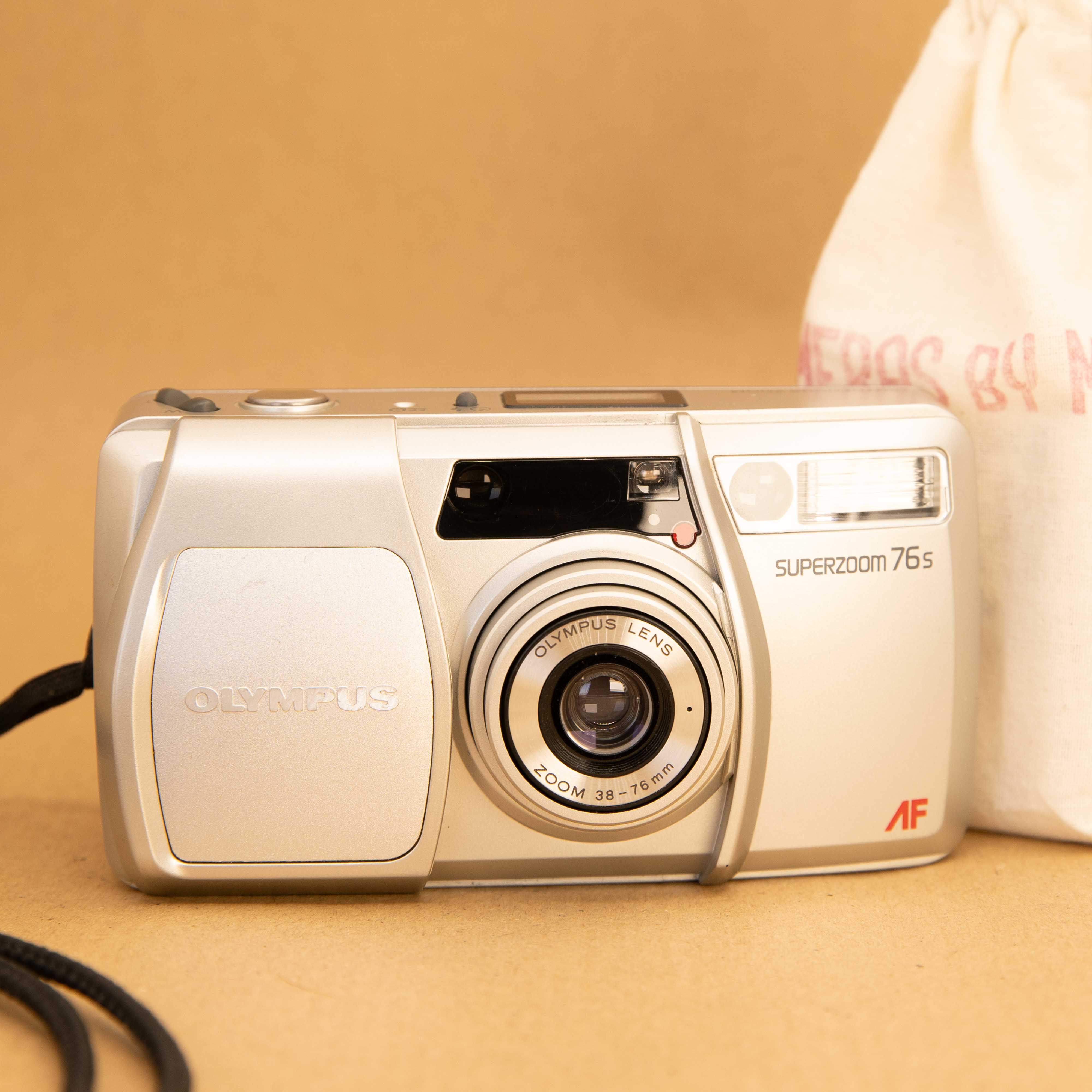 Olympus Superzoom 76S 35mm Point and Shoot Film Camera - Refurbished ...