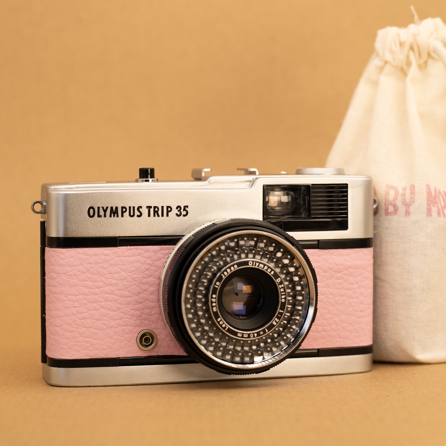 Baby Pink Olympus Trip 35 with Roll of Film - Refurbished – Cameras By ...