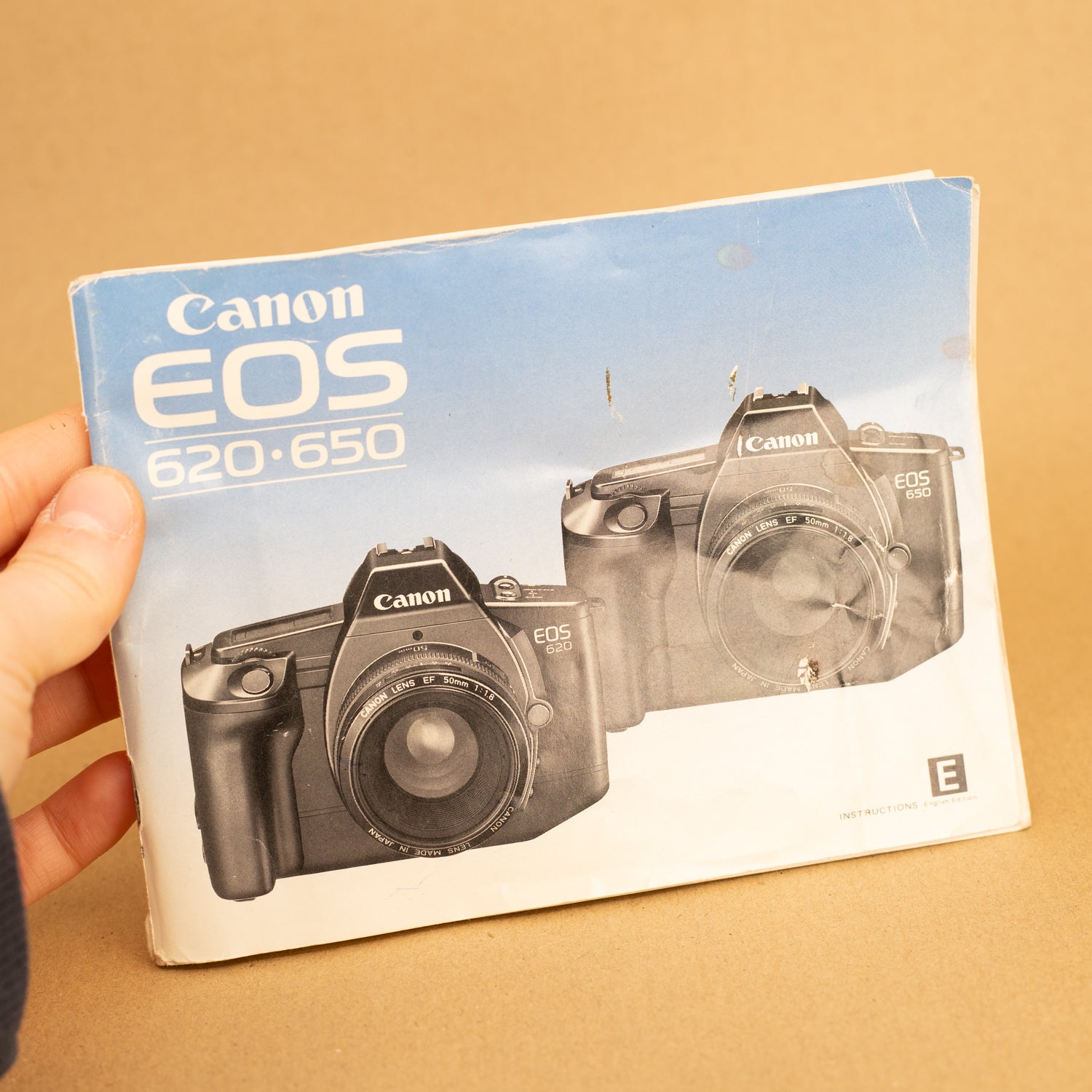 Original Canon EOS 620 / 650 Instruction Manual – Cameras By Max Ltd