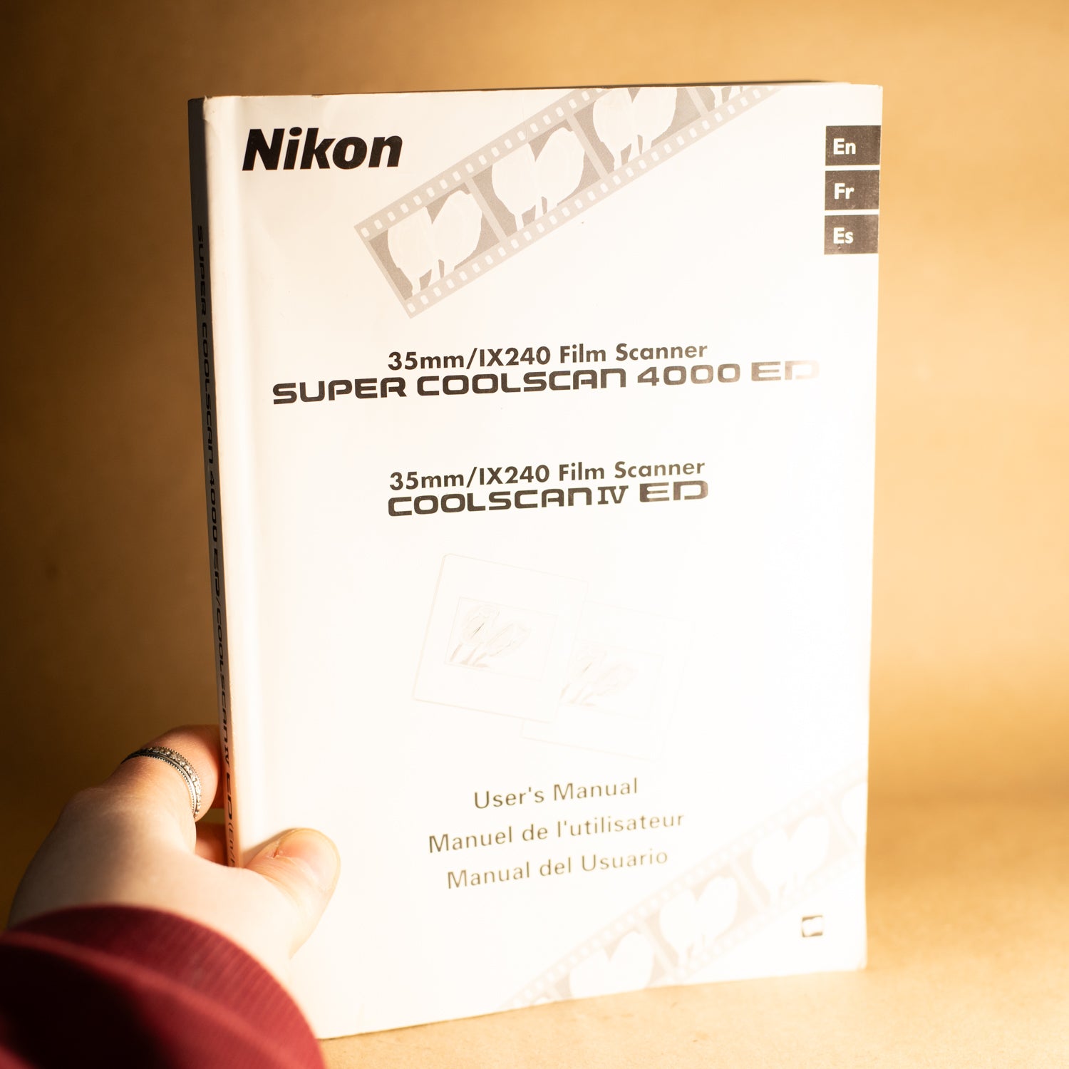 Original Nikon Super Coolscan 4000 ED Scanner Manual – Cameras By Max Ltd