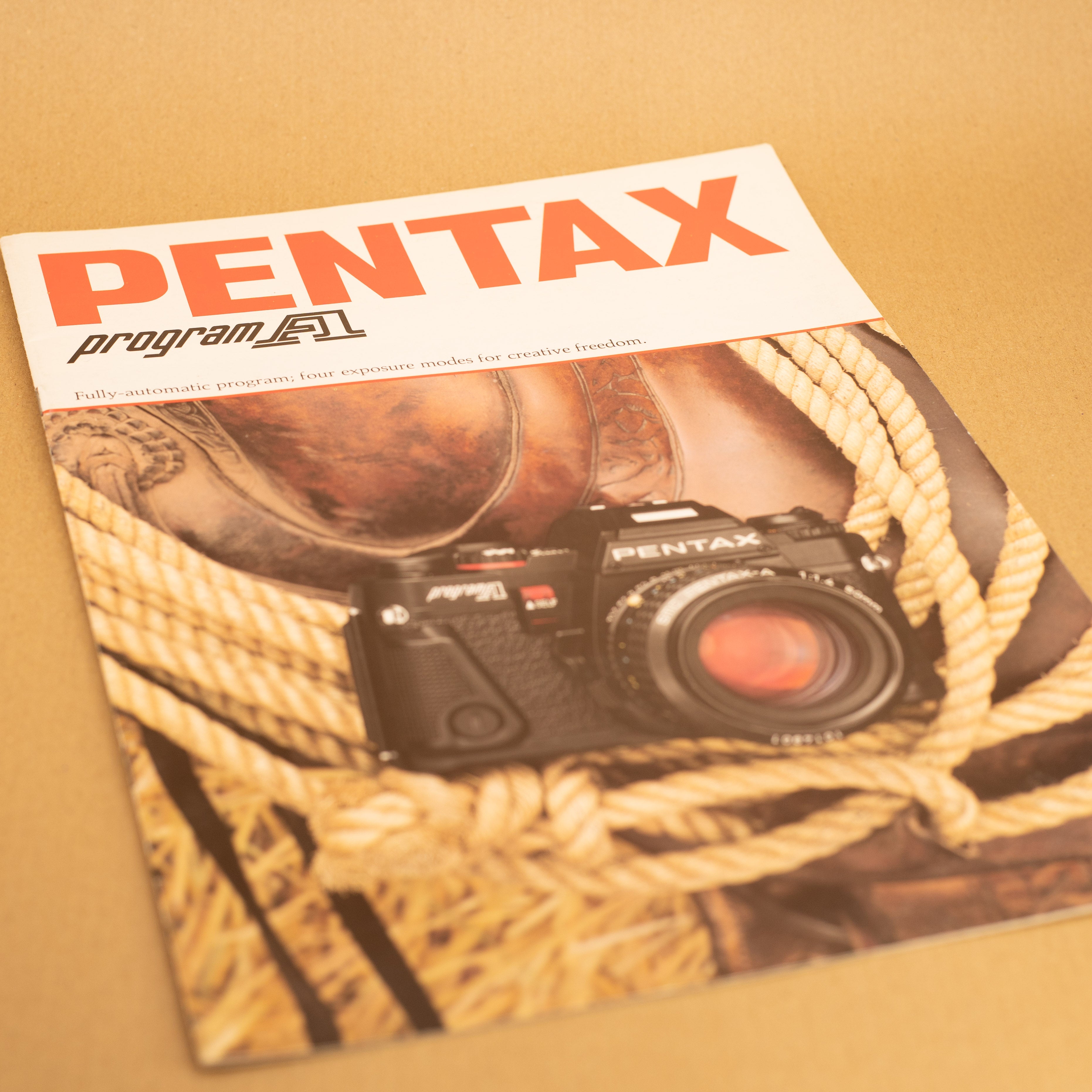 Genuine Vintage Pentax Program A Sales Brochure – Cameras By Max Ltd