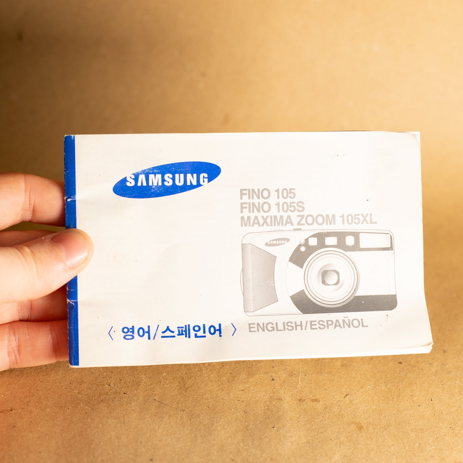 Original Samsung Fino 105/Maxima 105XL Instruction Manual – Cameras By ...