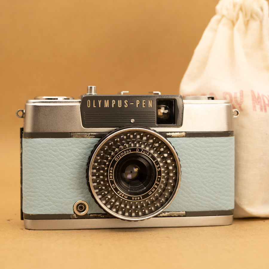Baby Blue Olympus Pen EE-2 Half-frame 35mm Film Camera - Refurbished ...