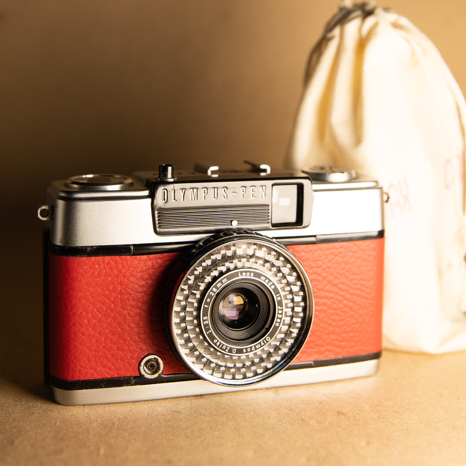 Red Olympus Pen EE-3 Half-frame 35mm Film Camera - Fully Serviced ...